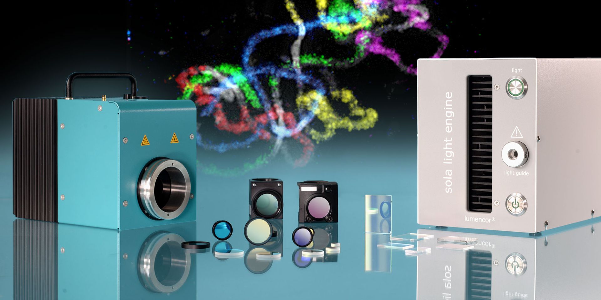 Optical Filters and Light Sources for FISH Applications